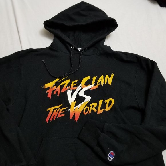 Faze Clan | Shirts | Faze Clan Vs The World Hoodie Sweatshirt Nyc Pop ...